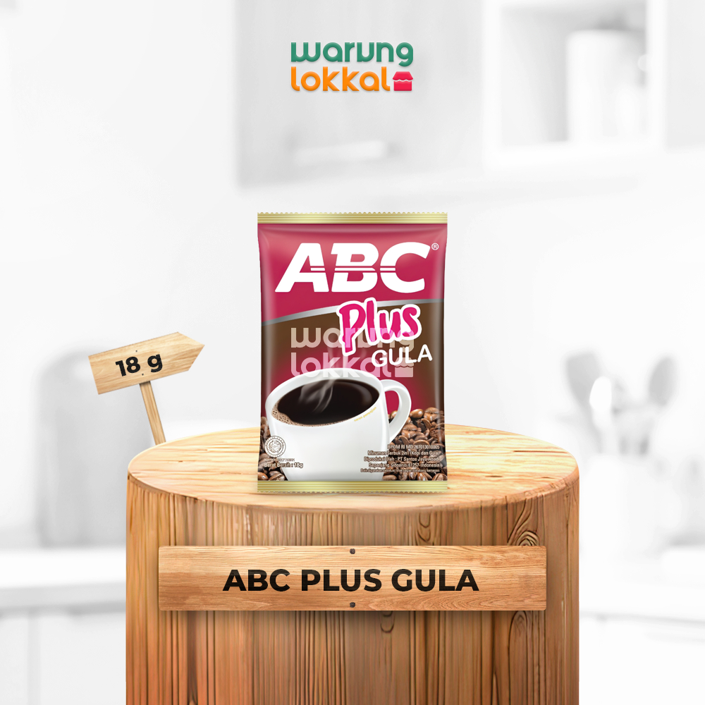 Jual Kopi Bubuk ABC Plus Gula 18g - Warung Lokkal | Shopee Indonesia