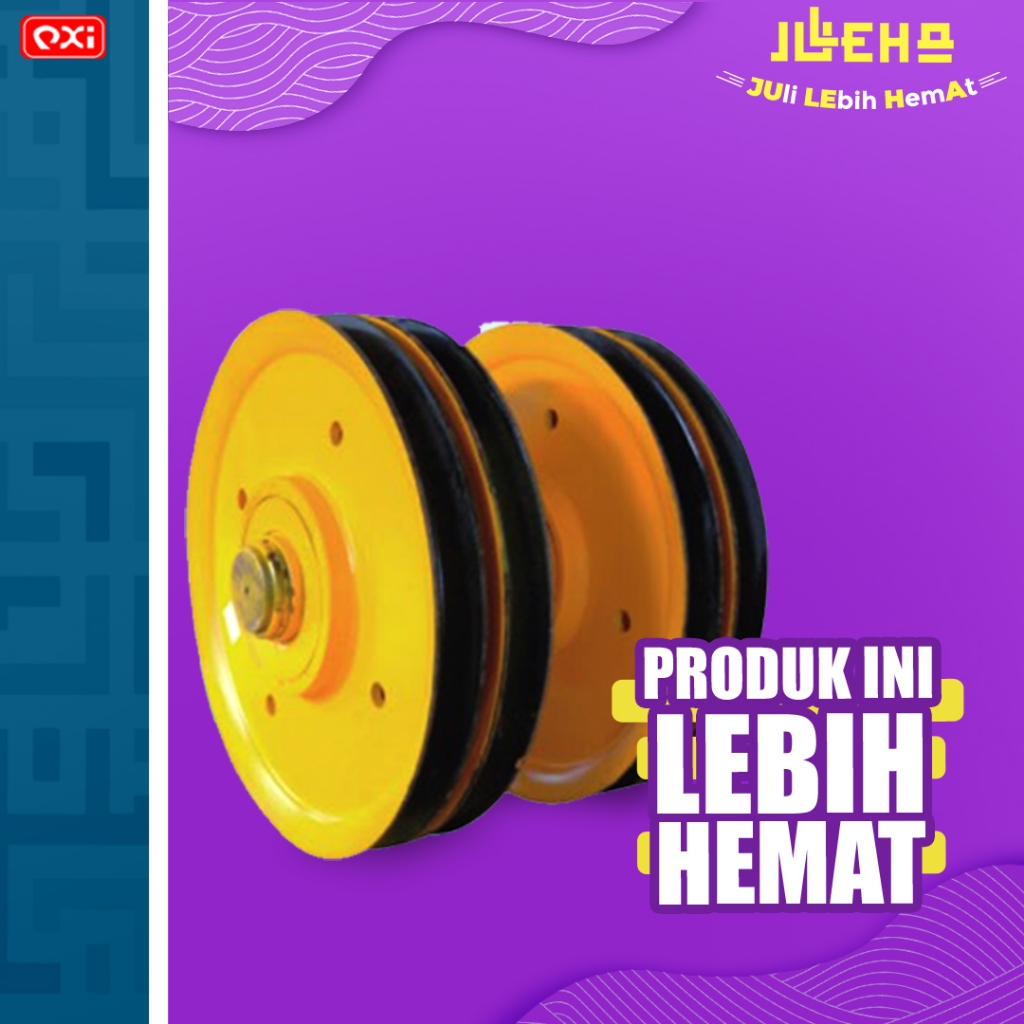 Jual WHEEL PIECE/ BAGIAN RODA POTONGAN PENGAIT HOIST CRANE 360x110 CM ...