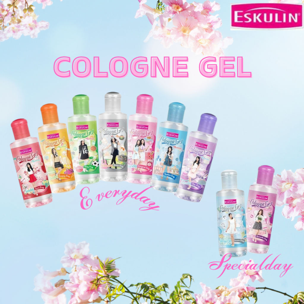 Jual ESKULIN COLOGNE GEL SERIES 100 ML & 50 ML | Shopee Indonesia