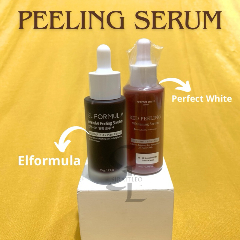 Jual SIRAITLEO ELFORMULA Intensive Peeling Solution |PERFECT WHITE Red ...