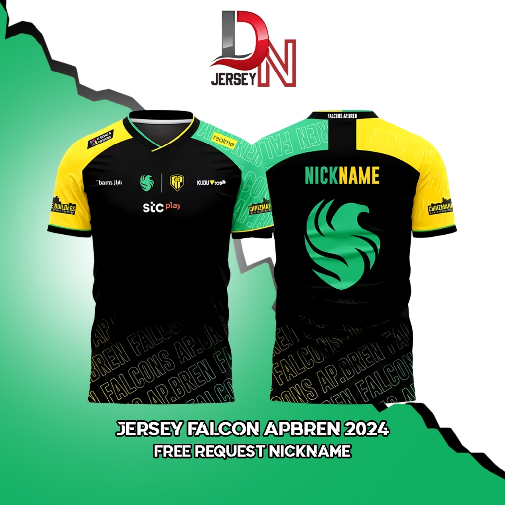 Jual Jersey Falcons APBREN 2024 MSC edition ( free nickname ) | Shopee ...