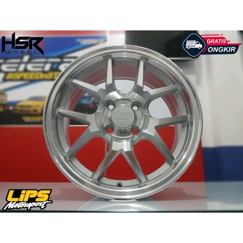 Jual Promo Velg New Hsr Hsr Hyura Boroko R15 Pnp Mobil Brio Agya Ayla Cayla Sigra Jazz Yaris ...
