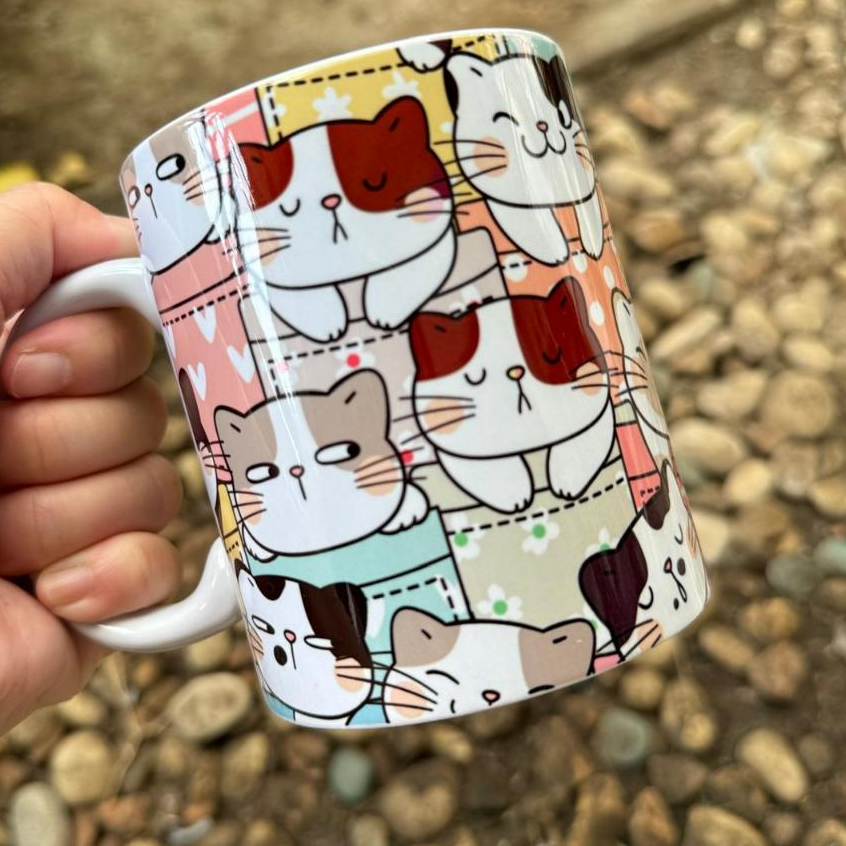 Jual 【GOGOMART】CAT LOVER Gelas Mug Kopi Teh Kucing Lucu Unik / Cangkir ...