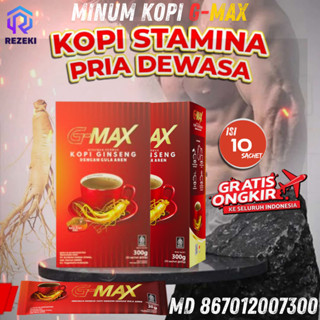 Jual Kopi Gmax Original - Kopi Stamina Pria Kuat Tahan Lama - G-MAX Kopi Ginseng Dengan Gula ...