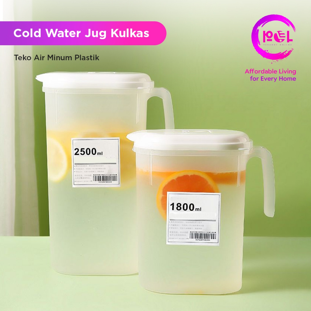 Jual POL - Water Jug Botol Kulkas 2500ml BPA Free | Shopee Indonesia
