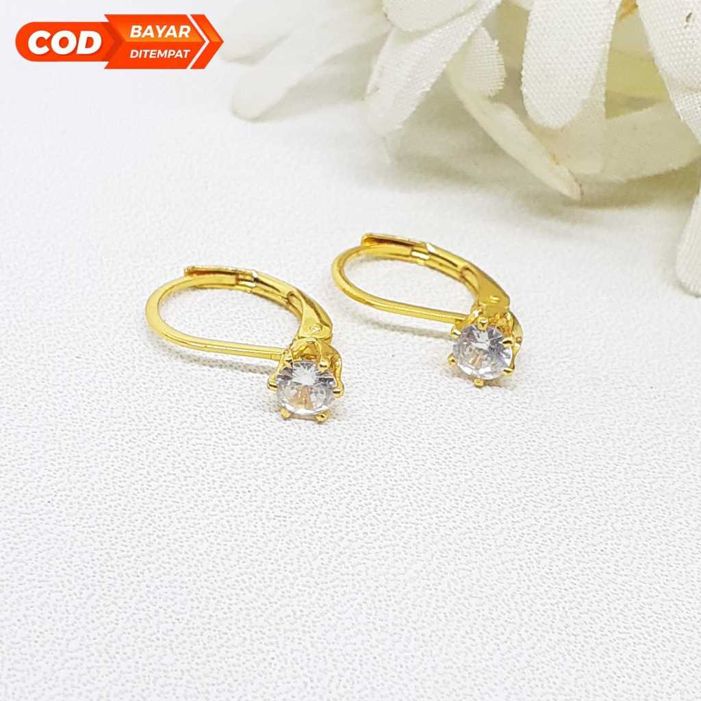 Jual mytitanium-anting xuping cantik lapis emas model kekinian wanita dewasa kwalitas terbaik ...