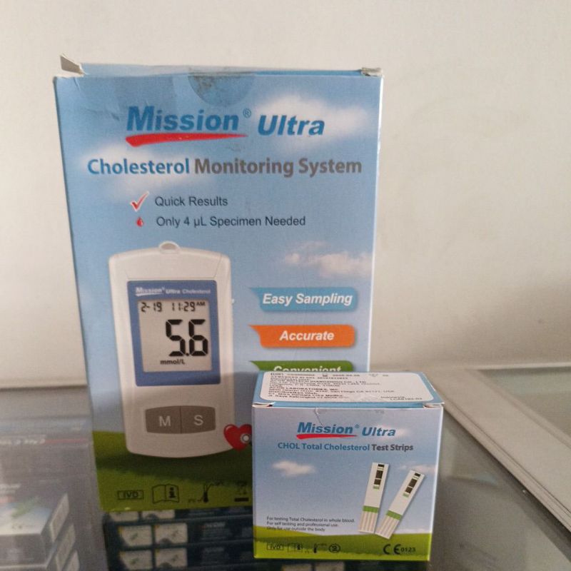 Jual CHOLESTEROL STRIPS LENGKAP - MISSION KOLESTEROL - MISSION STRIP ...