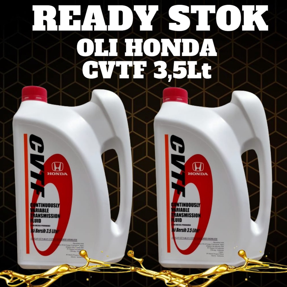 Jual OLI HONDA CVTF (CVT UNTUK MOBIL THN 2014 KE BAWAH) 3,5LT | Shopee ...