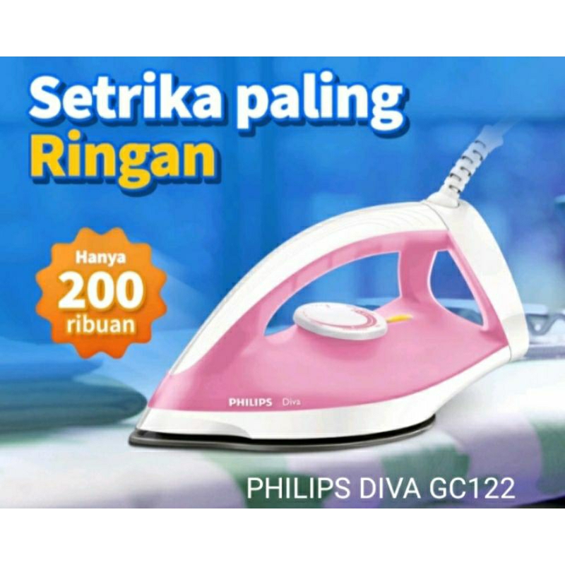 Jual PHILIPS DIVA GC122 350Watt Original | Shopee Indonesia