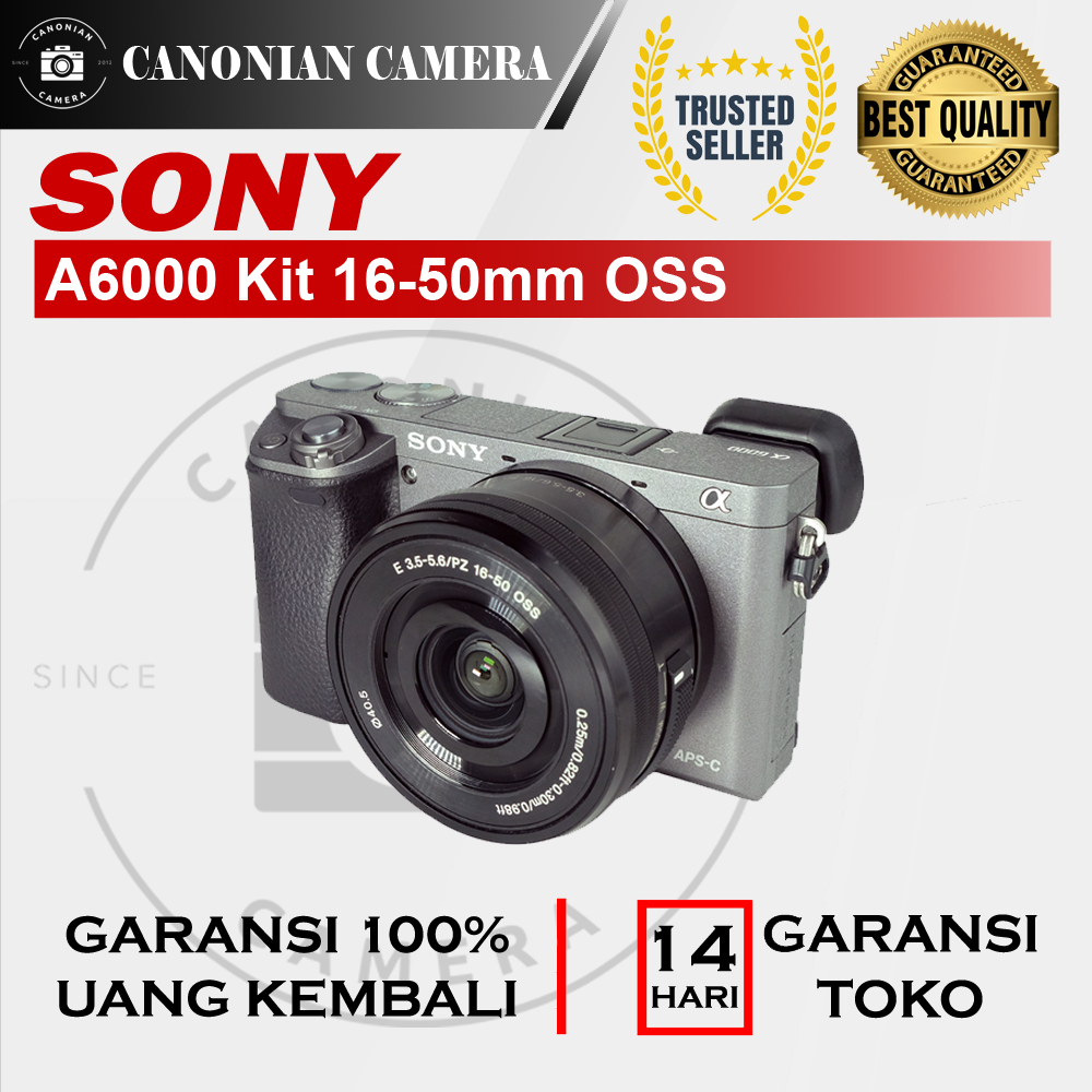 Jual Kamera Sony A6000 Lensa 16-50mm OSS Mulus Dan Sehat | Shopee Indonesia