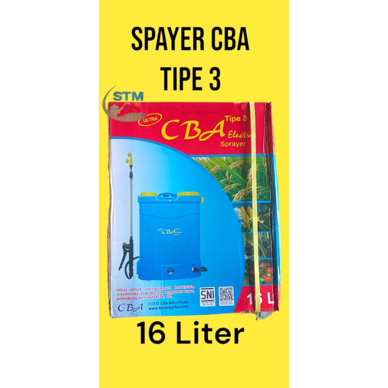 Jual Sprayer elektrik Tipe 3 CBA 16 liter | Shopee Indonesia