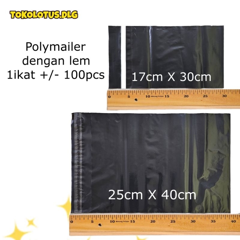 Jual Plastik packing polymailer paket online shop 25x40 dan 17x30 isi ...