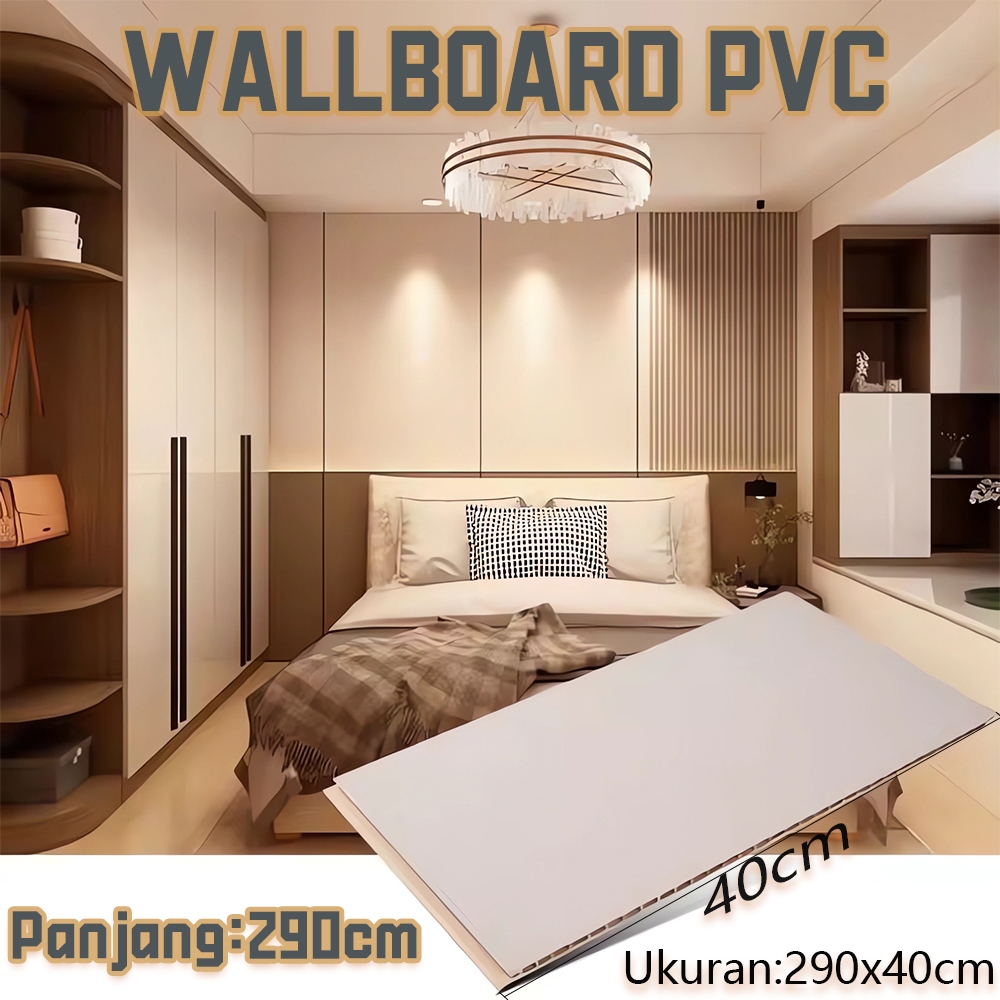Jual 2.9x0.4 M Wall Board / Wallboard Wpc/ Wallboard Pvc / Wall Panel ...