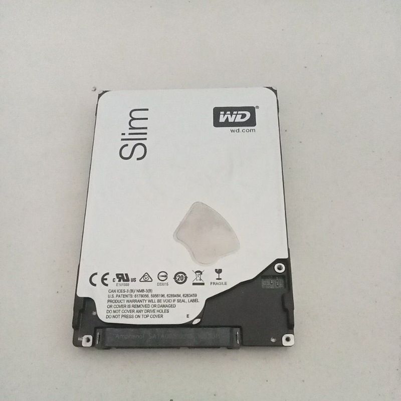 Jual hardisk WD slim 100 original 1tb copotan | Shopee Indonesia