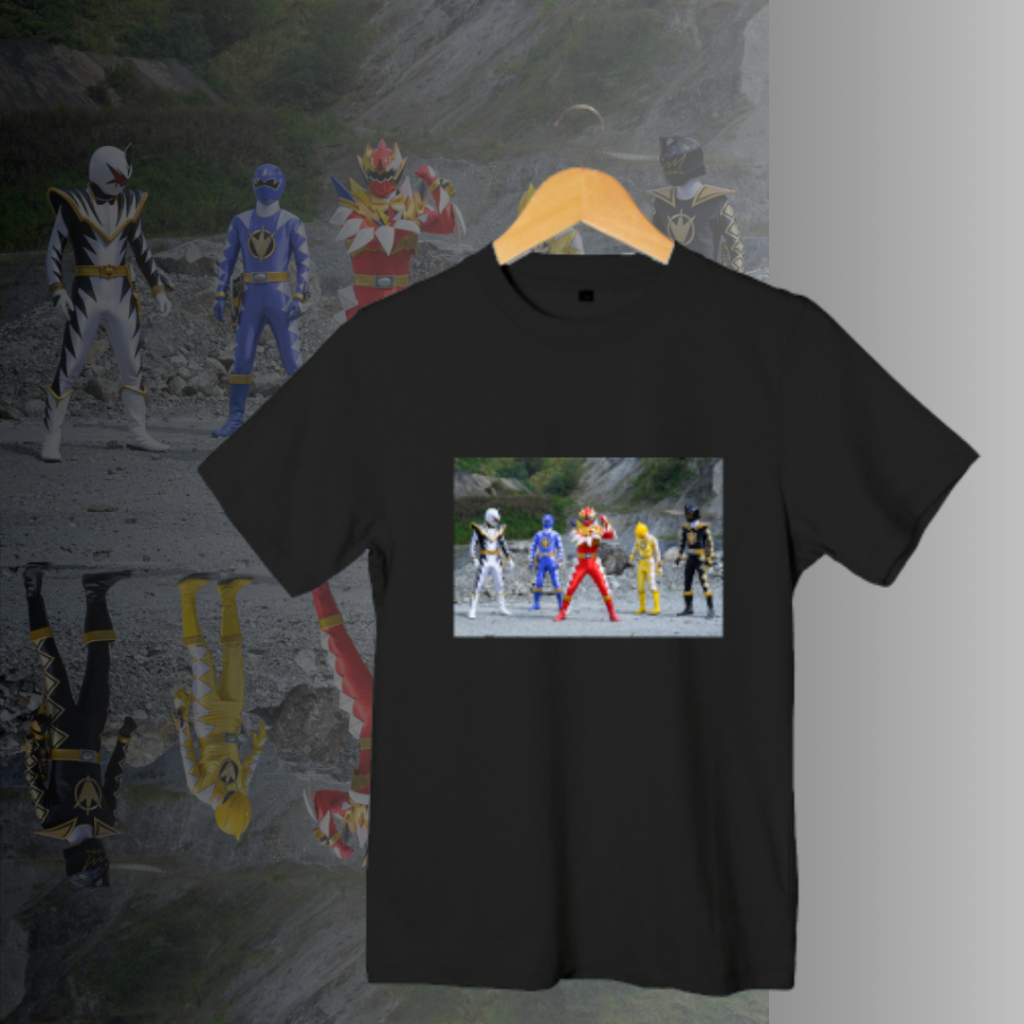 Jual Kaos Abaranger Kaos Dino Thunder Kaos Power Rangers Kaos Bakuryu ...