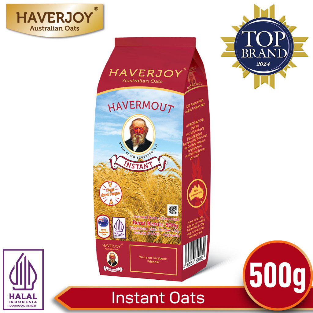 Jual Haverjoy Instant Oats 500g | Shopee Indonesia