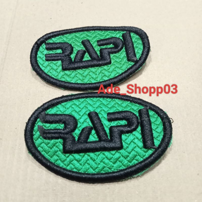Jual Badgee Dan Bett Atau Logo Rapi Bordir Timbul | Shopee Indonesia