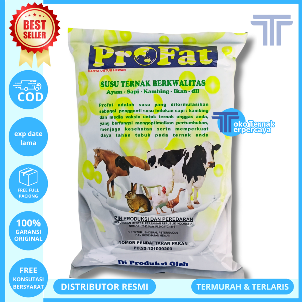 Jual SUSU TERNAK PROFAT 1 KG - Susu Hewan Ternak untuk Sapi Kambing ...