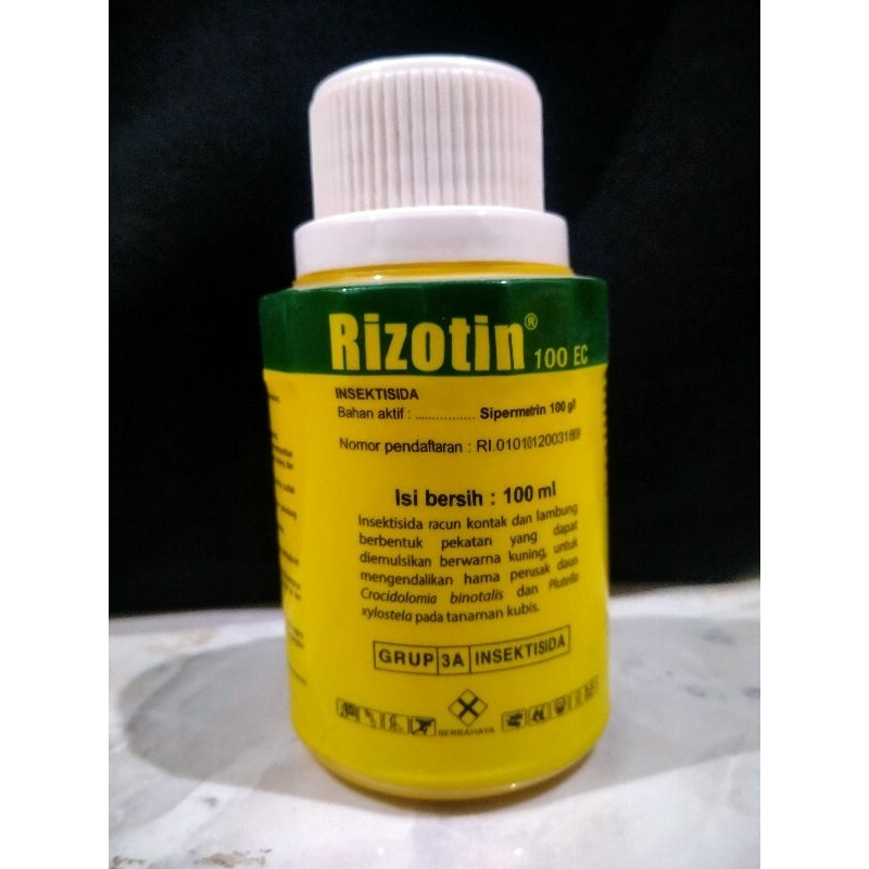 Jual Insektisida Rizotin 100EC kemasan 100 ml | Shopee Indonesia
