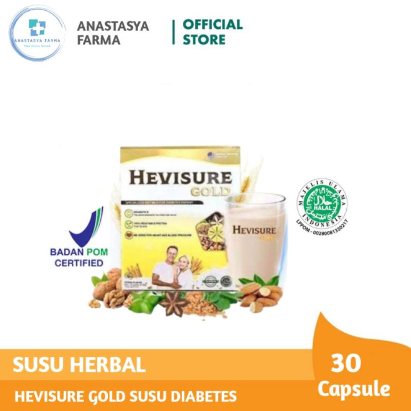 Jual HEVISURE GOLD MILK SUSU OBAT DIABETES DAN KENCING MANIS PANKREAS ...