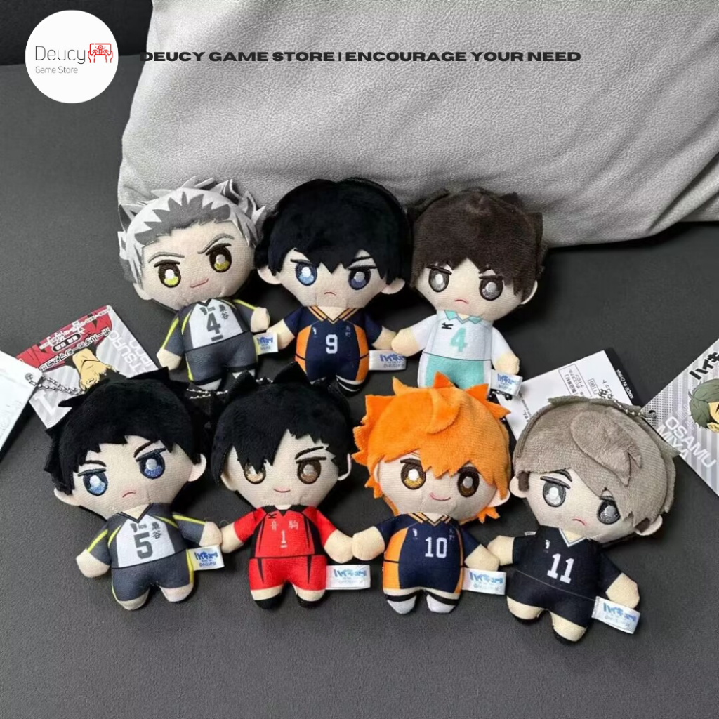 Jual Plushie Keychain Haikyuu BANDAI 1:1 Boneka Gantungan Kunci Haikyuu ...