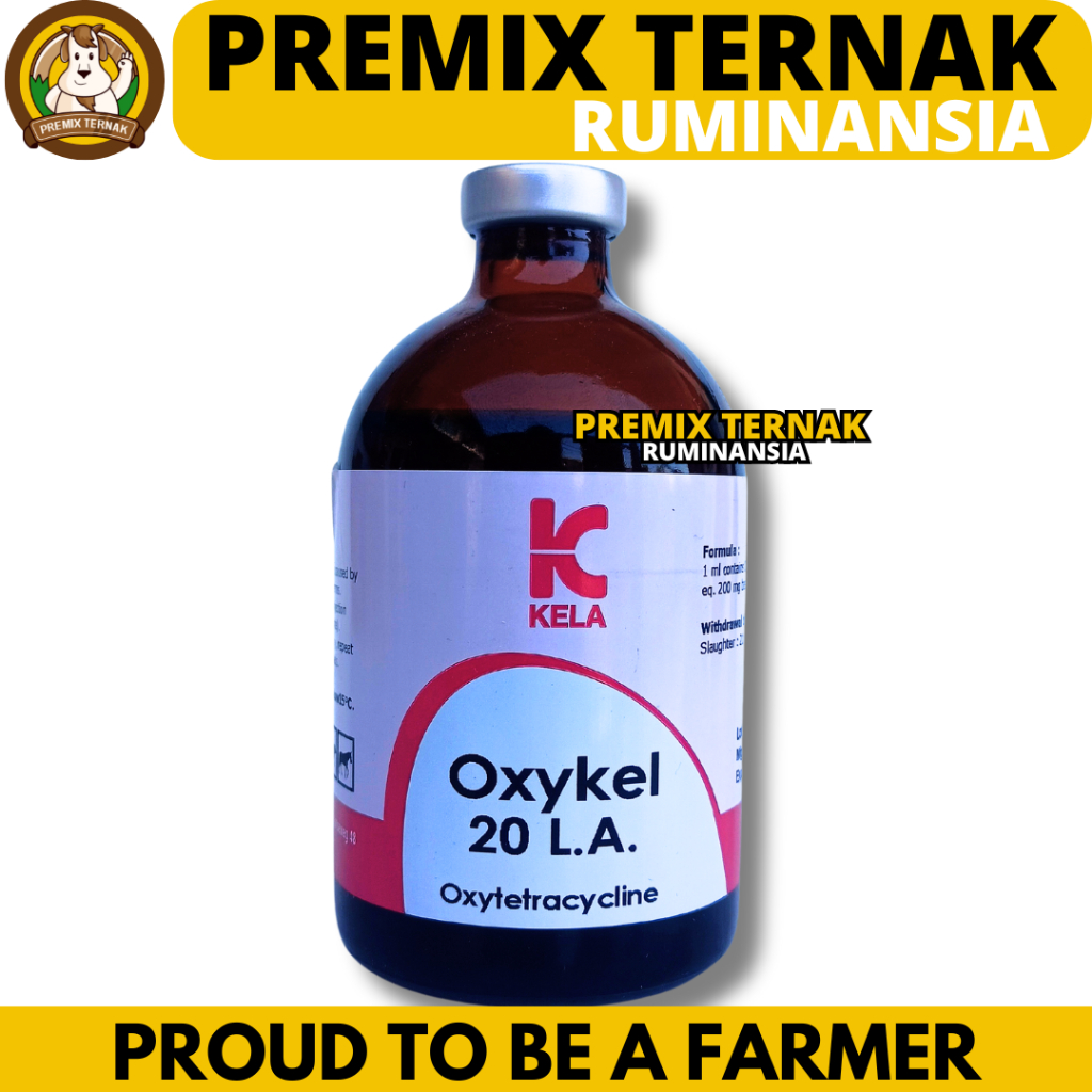 Jual OXYKEL 20 LA 100ML - Antibiotik Pencernaan dan Pernafasan Hewan ...