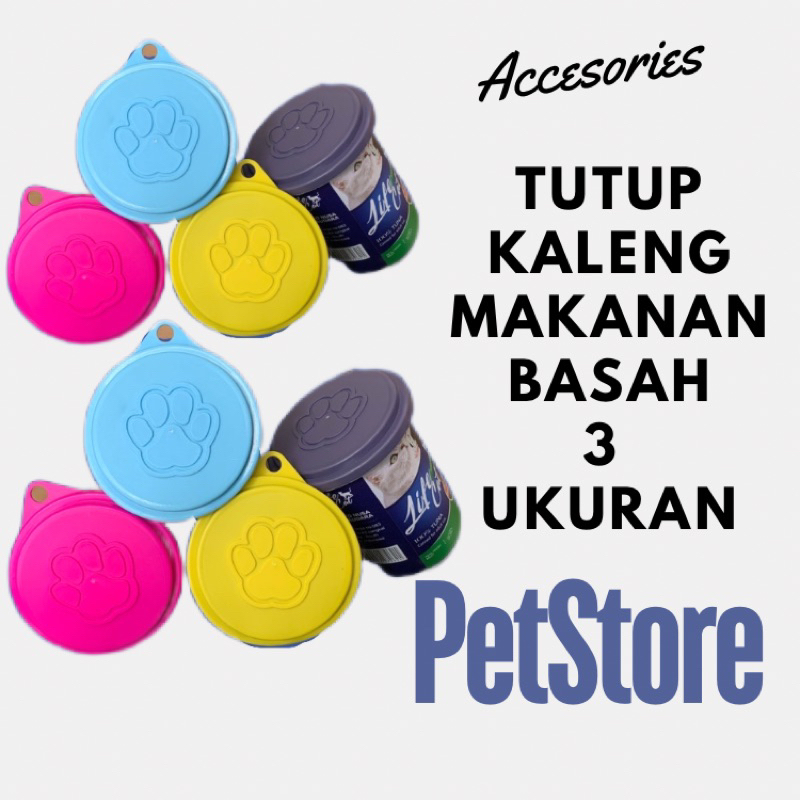 Jual Tutup kaleng / Penutup Makanan Kaleng Kucing | Shopee Indonesia