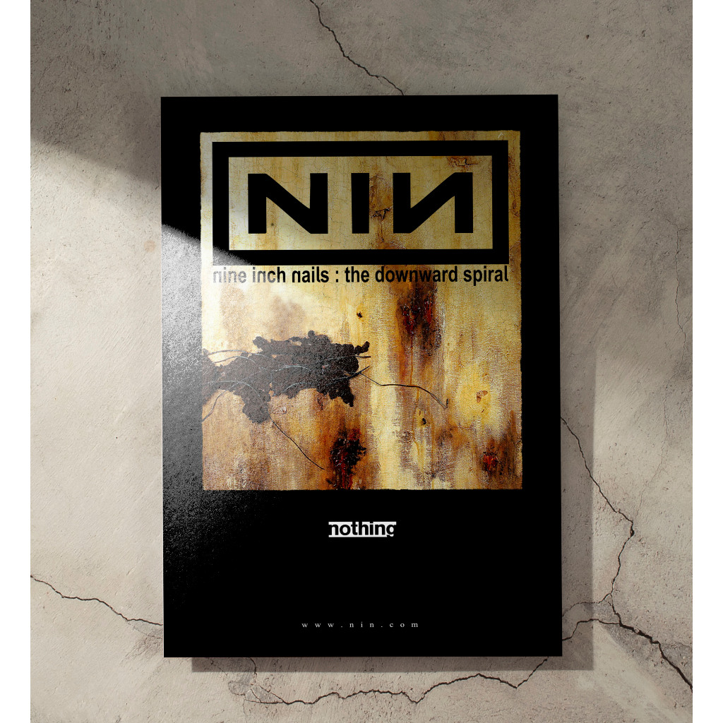 Jual NIN downward spiral Poster high resolution - Poster NIN downward ...
