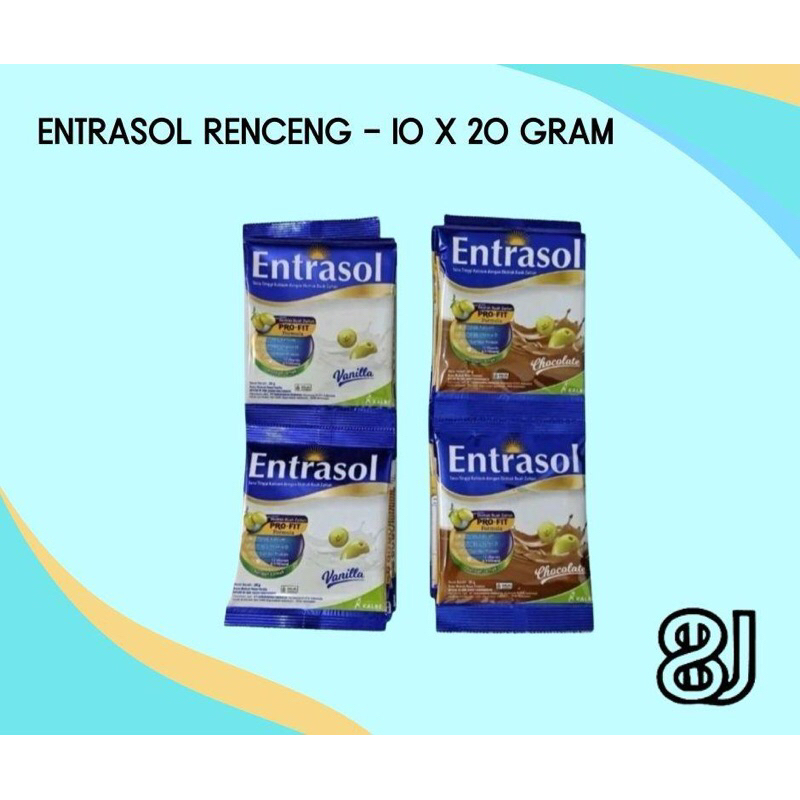 Jual ENTRASOL SACHET RENCENG 10x20gram (1 Renceng 10 Sachet) - Free ...