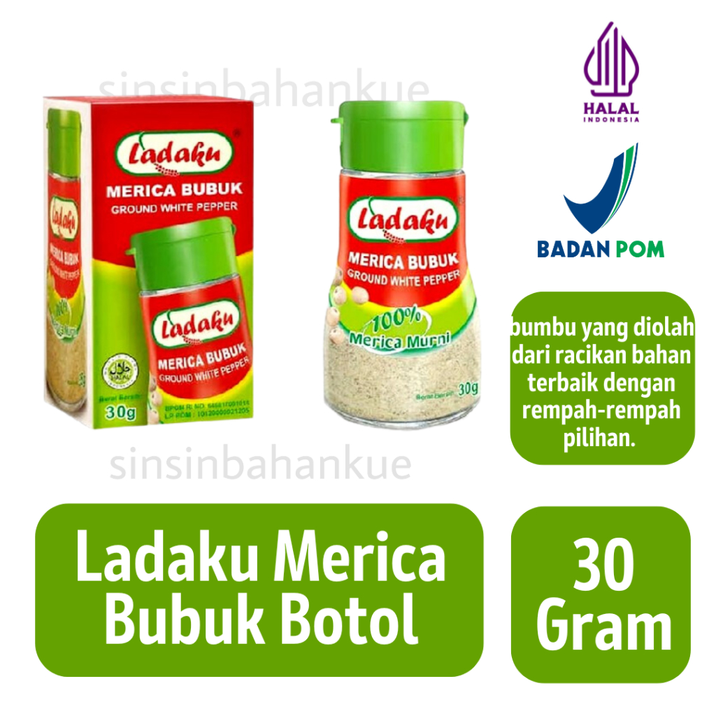 Jual Ladaku Merica Bubuk Botol [30Gr] | Shopee Indonesia
