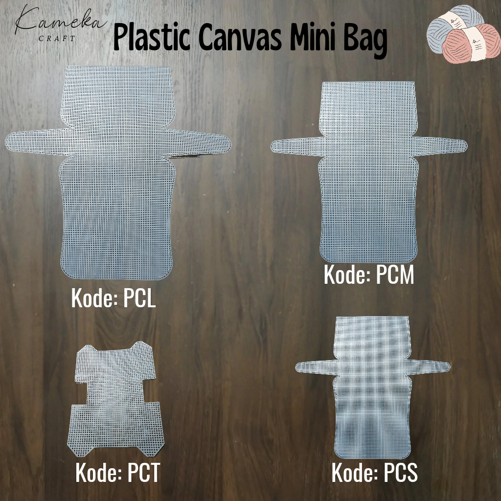 Jual Jaring Tas Rajut Tangan/ Plastic Canvas Clutch (PC) | Shopee Indonesia