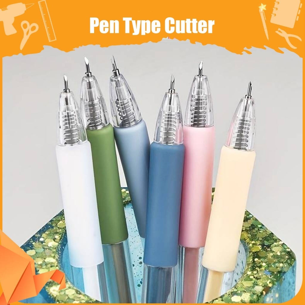 Jual Macaron Pen Cutter / Paper Carving Knife Bujo Bolpen Jurnal ...