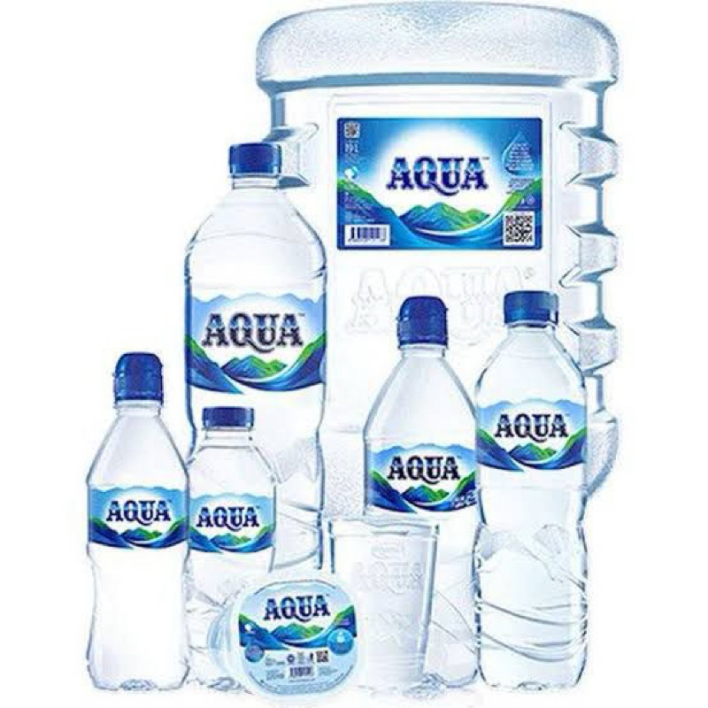 Jual AQUA Air mineral Galon - Cube 220ml - 330ml - 600ml - 1500 ml ...