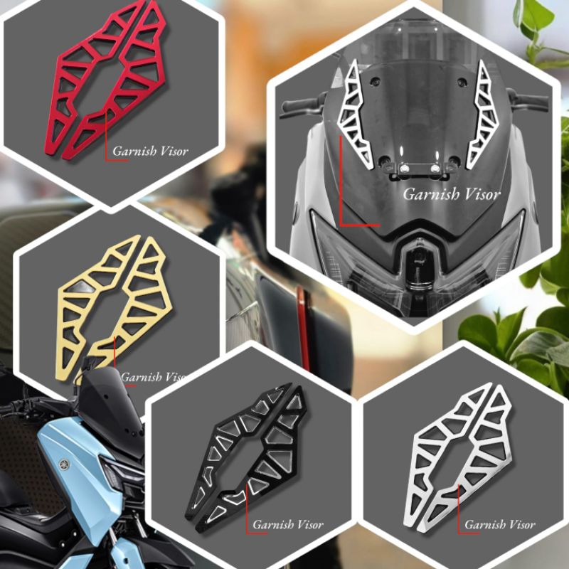 Jual garnish aksesoris new nmax turbo 2024 cover garnish nmax turbo ...