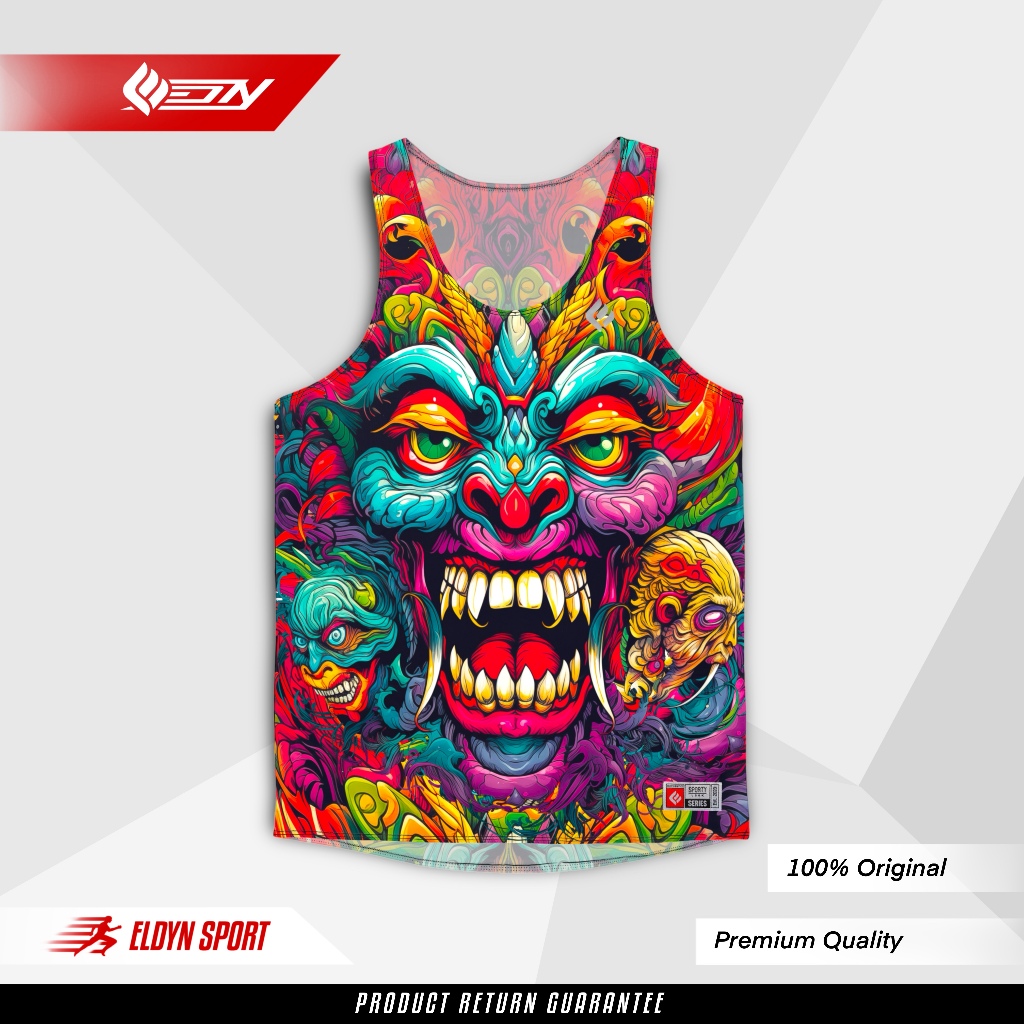 Jual Eldyn Sport Jersey Singlet Olahraga Pria Fullprinting | SGT29 ...