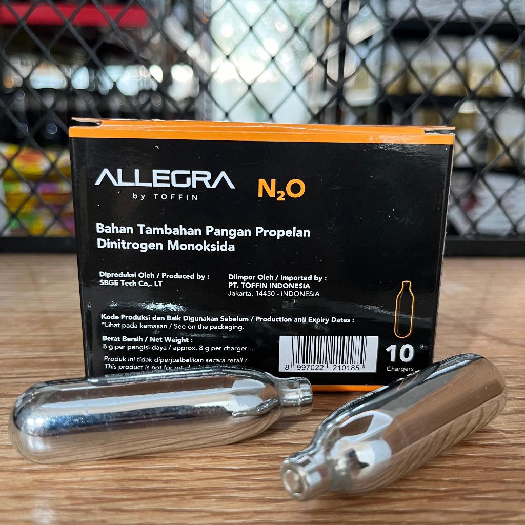 Jual Allegra N20 Charger - Refill Cream Charger N2O (10 charger ...
