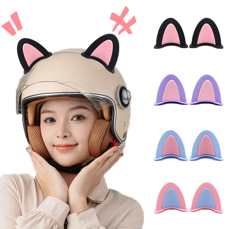Jual Dekorasi helm /Telinga kucing Dekorasi helm telinga kucing lucu ...