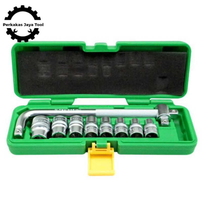 Jual Tekiro Kunci Shock Sock Sok Set 10 pcs 6 PT 8-24 mm Box Plastik | Shopee Indonesia