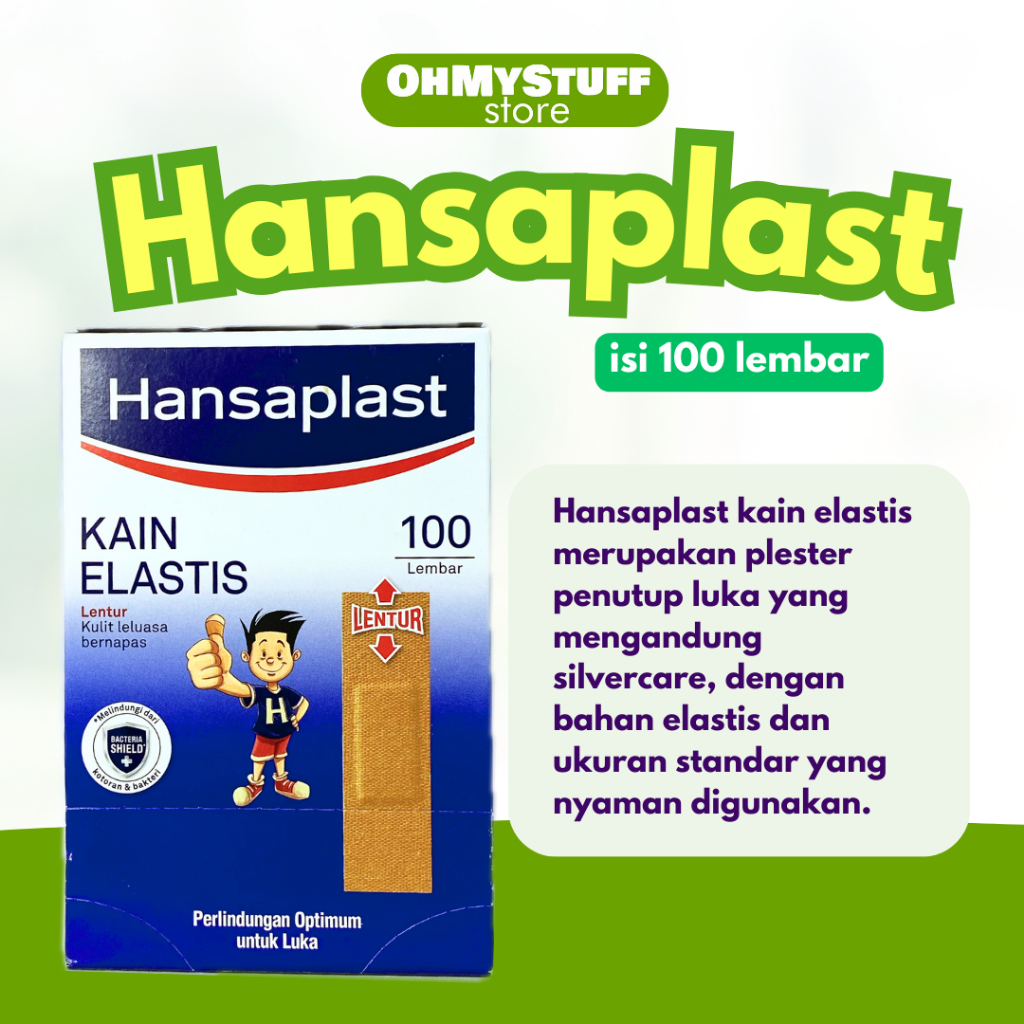 Jual Plester Hansaplast isi 100 lembar | Shopee Indonesia