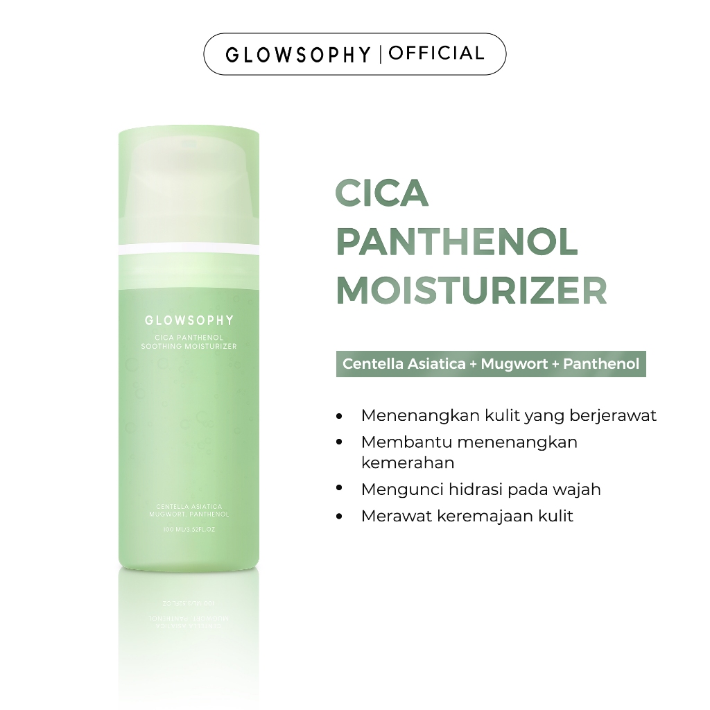 Jual Glowsophy Moisturizer Bundle CICA Centella Soothing Moisturizer ...