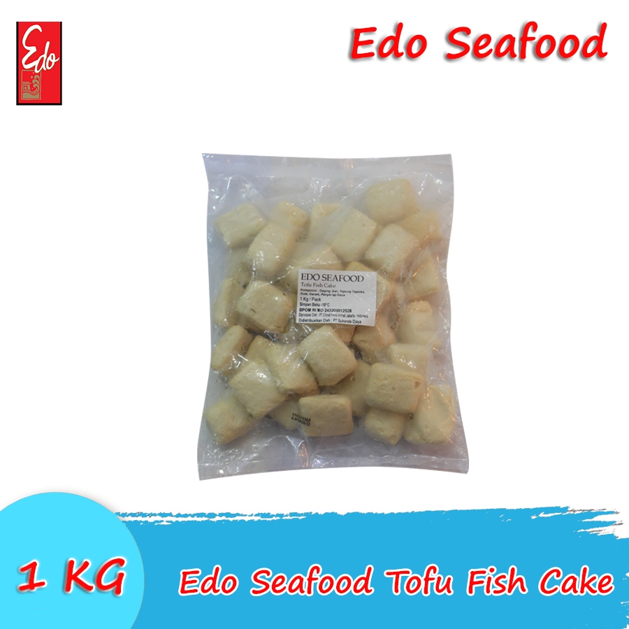 Jual Edo Seafood Tofu Fish Cake 1 Kg / Edo Tahu Tofu Ikan Kue | Shopee ...