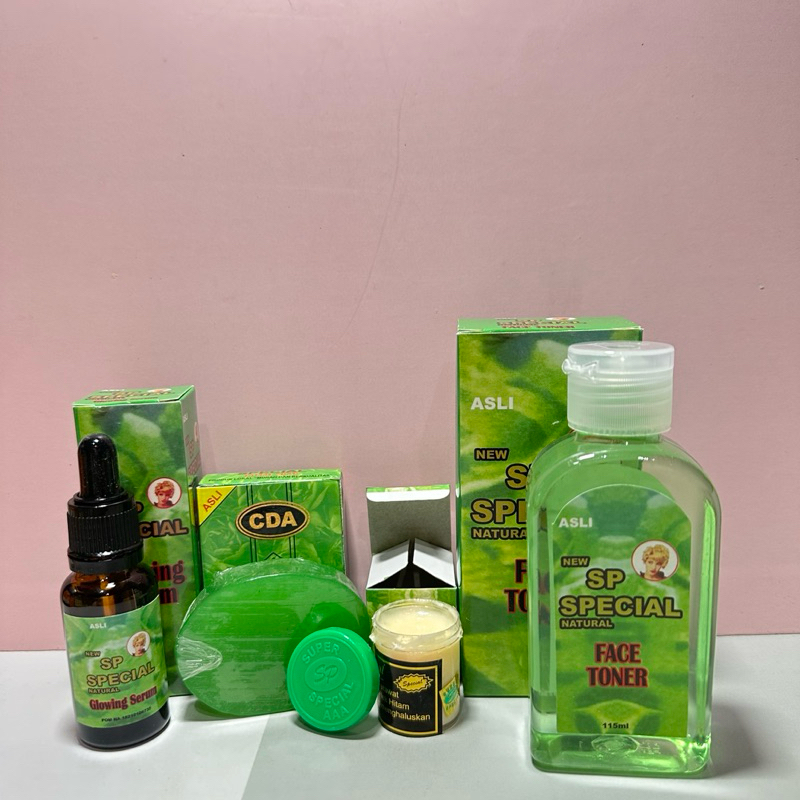 Jual PAKET 4in1 SP Special Original (serum, toner, cream, sabun ...