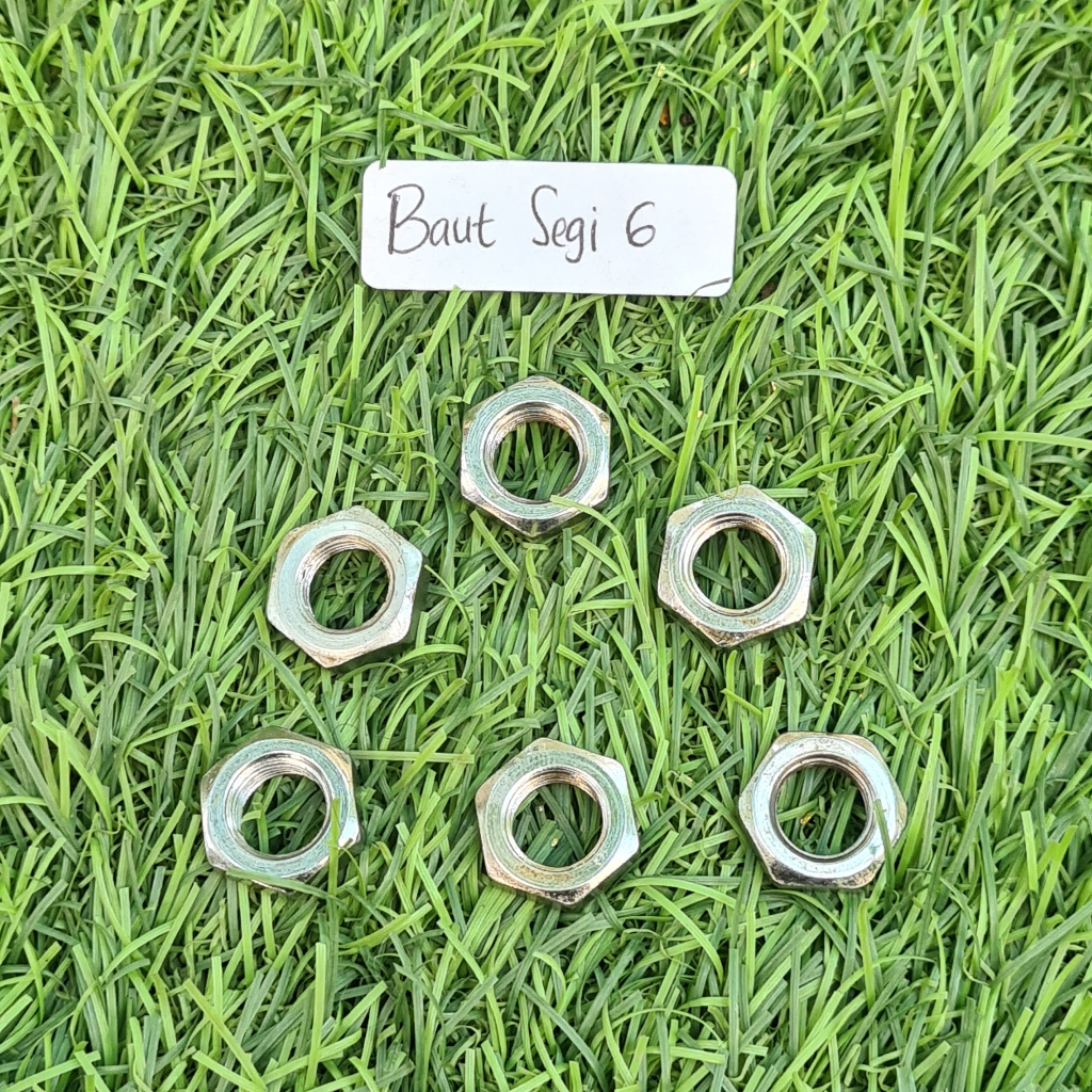 Jual Mur Kontrak Segi 6 As Roda Belakang Sepeda Mur Sepeda Harga 1 BIJI ...