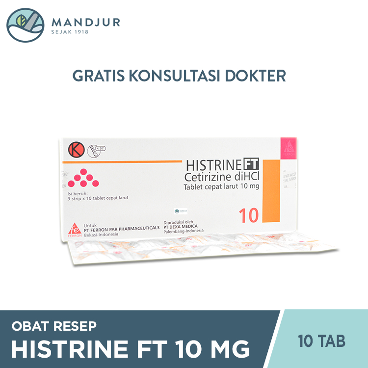 Jual Histrine FT 10 mg 10 Tablet | Shopee Indonesia