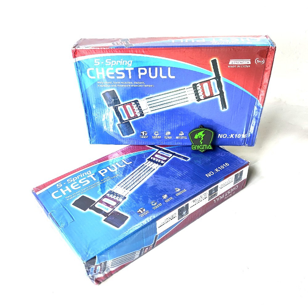 Jual CHEST EXPANDER 5 RING - SPRING CHEST PULL WITH PEDAL - ENIGMAZONE ...