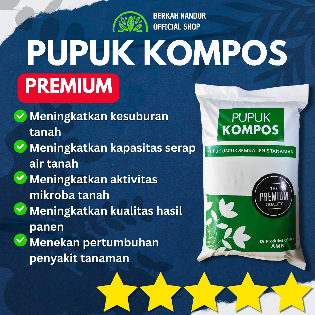 Jual PREMIUM Media Tanam Pupuk Kompos Kemasan Pabrik | Shopee Indonesia