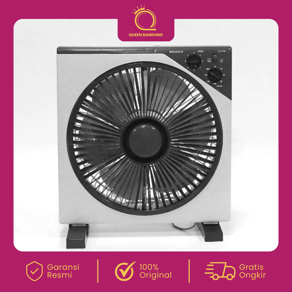 Jual REGENCY Kipas Angin Kotak 12 Inch GL-30 Boxfan 3 Level Kecepatan ...