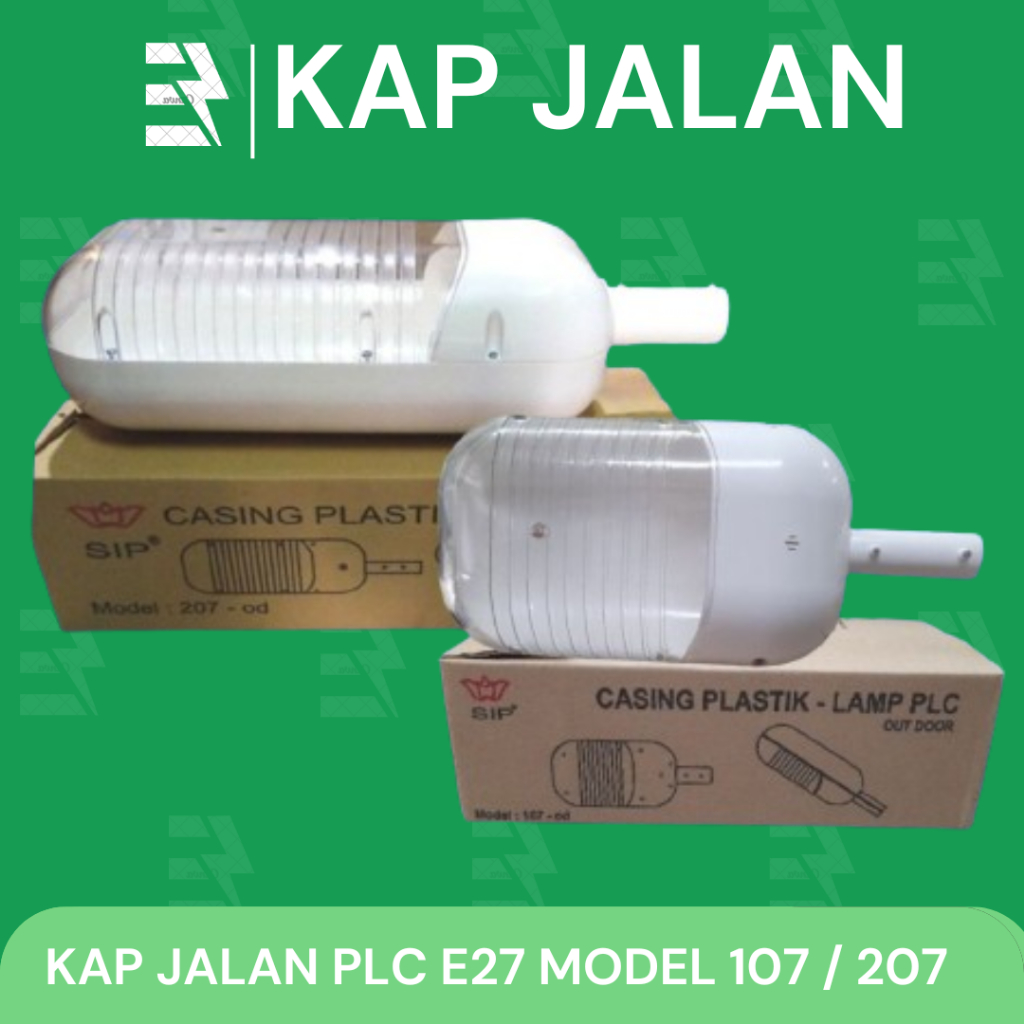 Jual Kap Lampu Jalan E27 - 107 model baru PJU Waterproof Outdoor SIP Fitting E27 Casing | Shopee ...