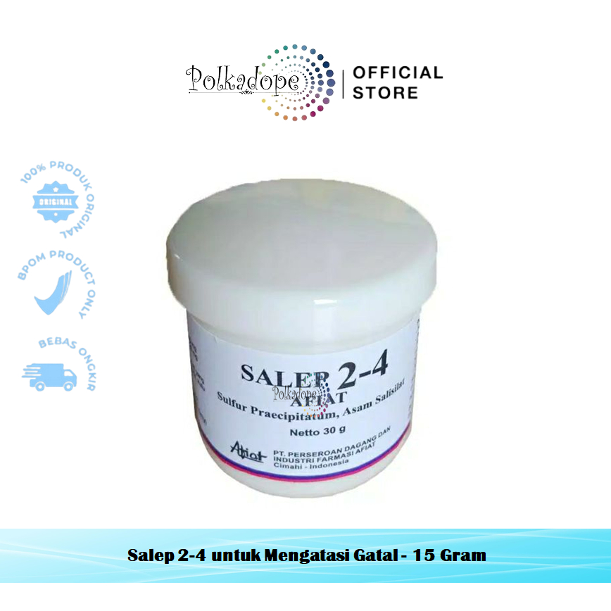Jual Salep 2-4 untuk Mengatasi Gatal (15 Gram) | Shopee Indonesia