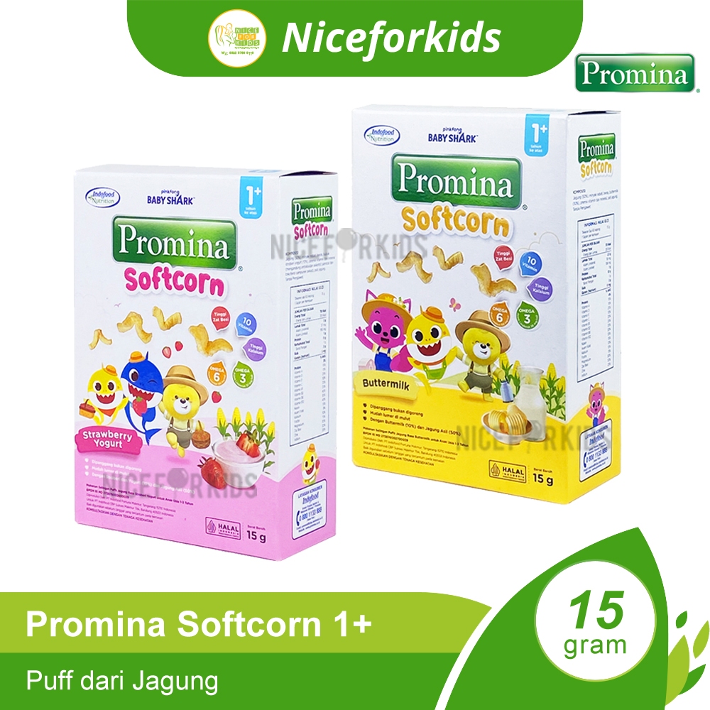 Jual Promina Softcorn 15gr / Snack Jagung Bayi Usia 1+ / Camilan ...